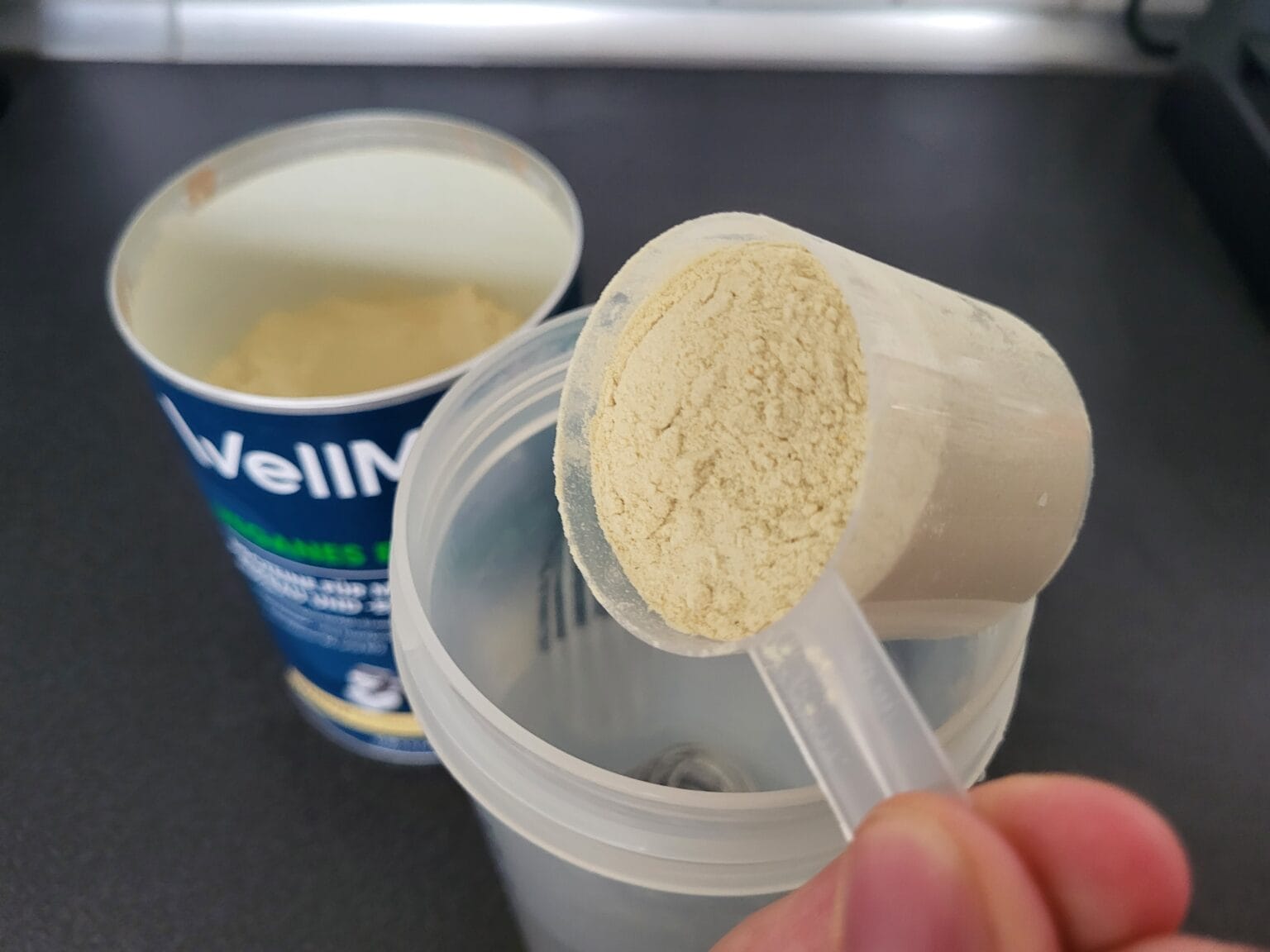 Wellmix (Rossmann) veganes Protein im Test (2025)