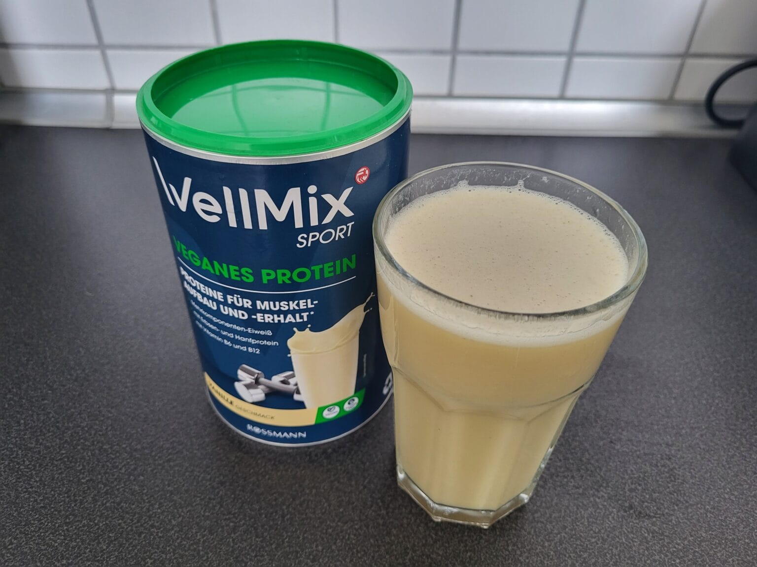 Wellmix (Rossmann) veganes Protein im Test (2025)